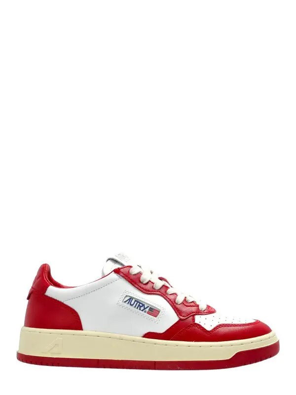AUTRY Medalist Low Sneakers - Red