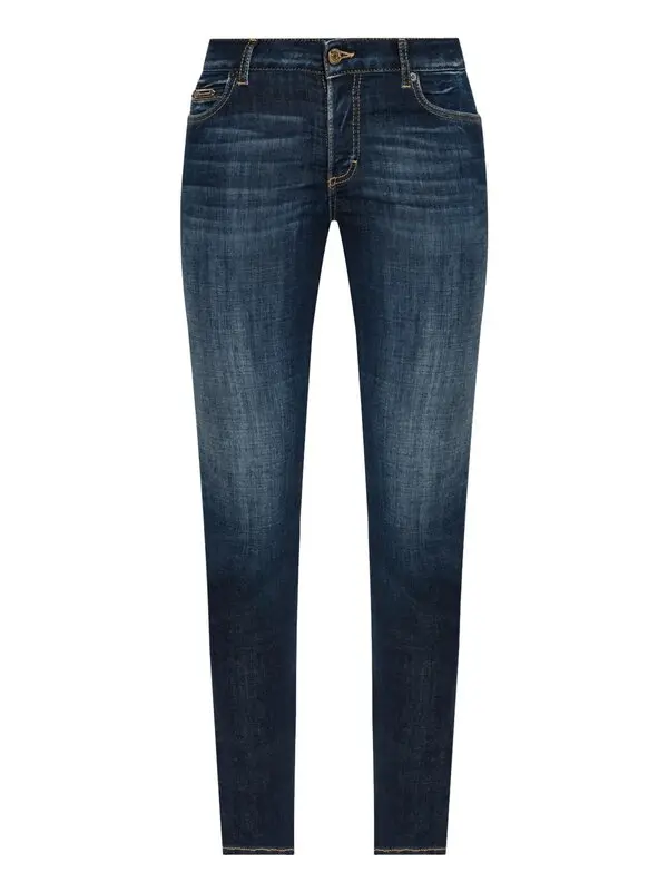 Dsquared2 Medium Waist Jennifer Jeans - Navy Blue