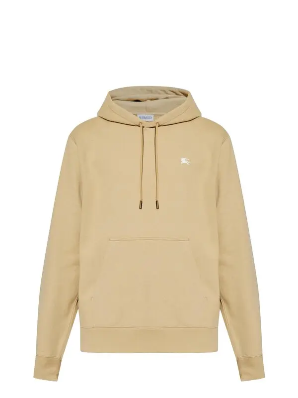 Burberry Logo Hoodie - Beige