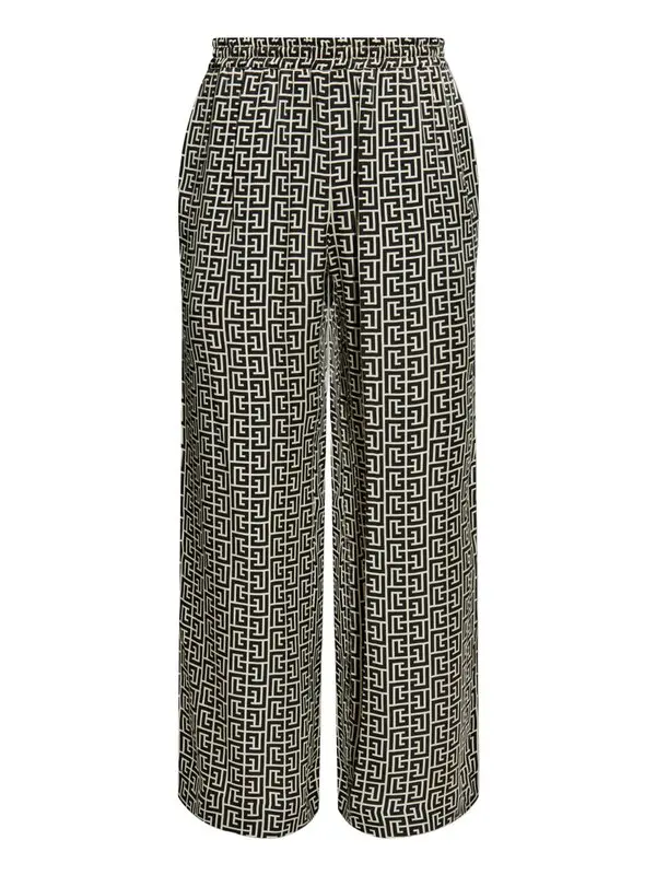 Balmain Loose-fit Trousers - Black