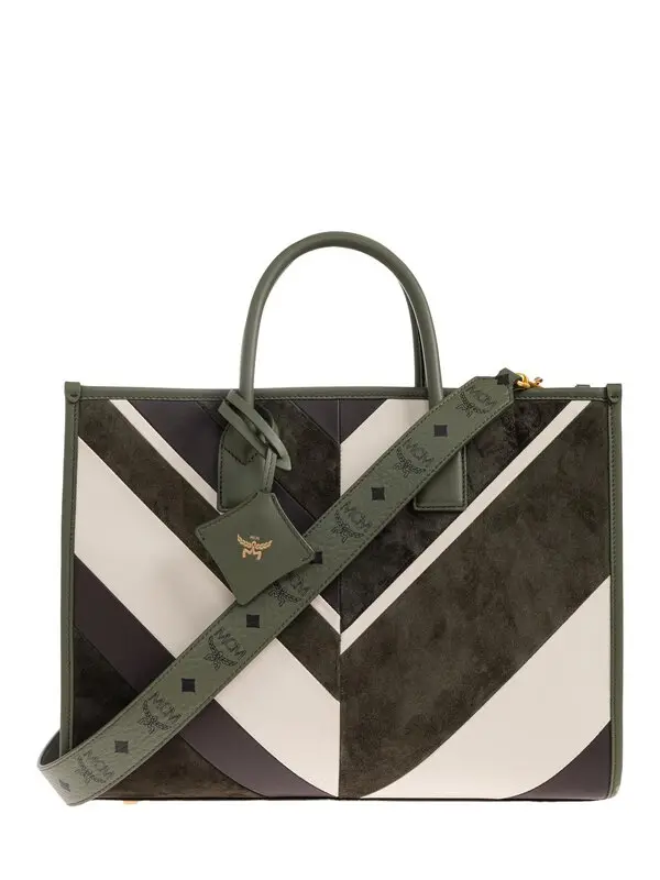 Mcm Shopper Bag - Green