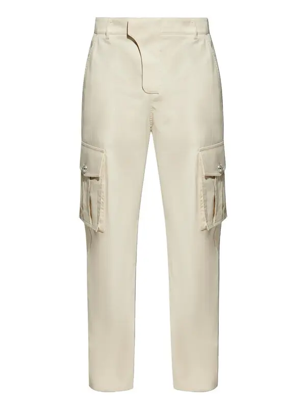 Balmain Cargo Trousers - Cream