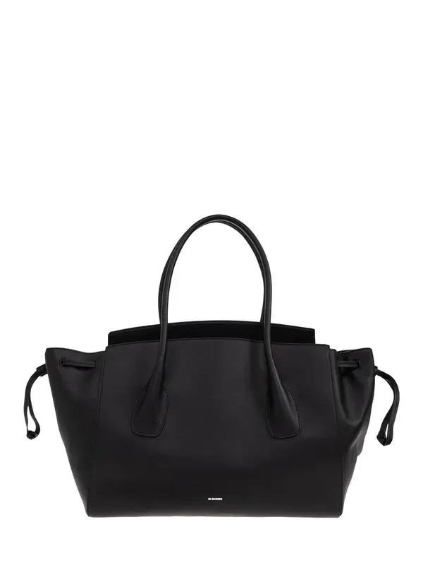 JIL SANDER Shopper Bag - Black
