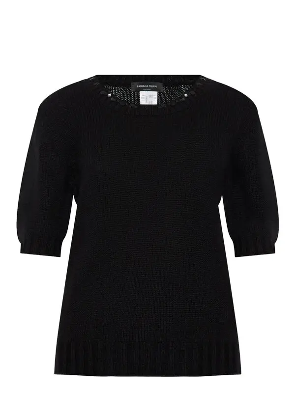 Fabiana Filippi Cashmere Sweater - Black