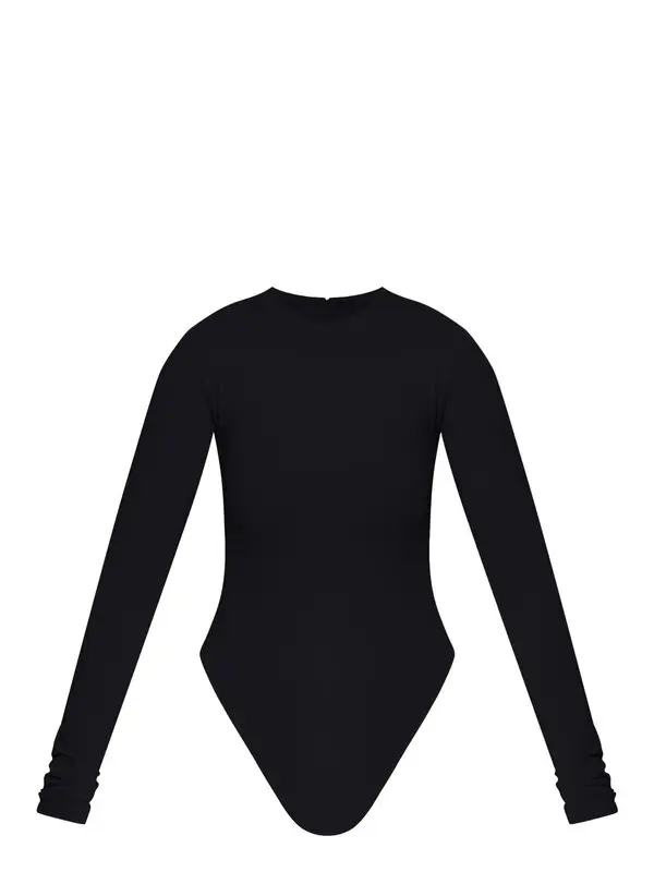 ENTIRE STUDIOS Long Sleeve Bodysuit - Black