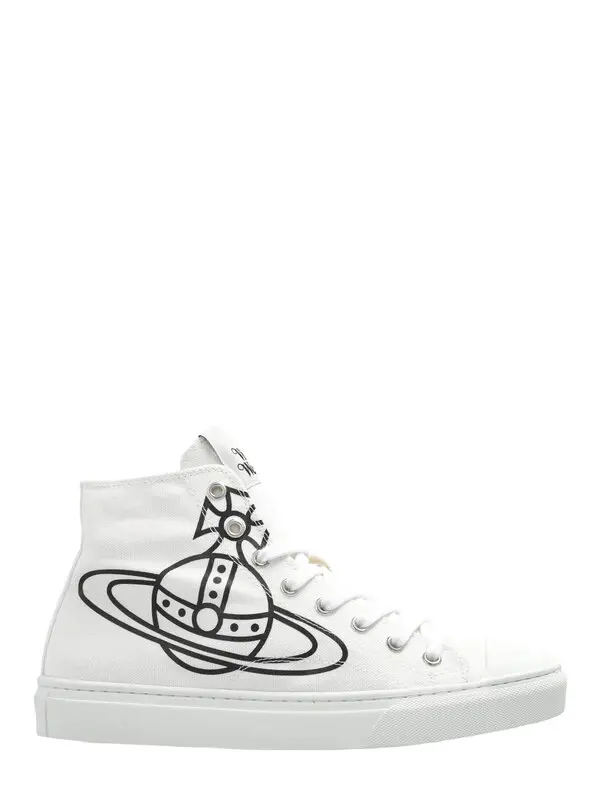 VIVIENNE WESTWOOD High-top Sneakers - White