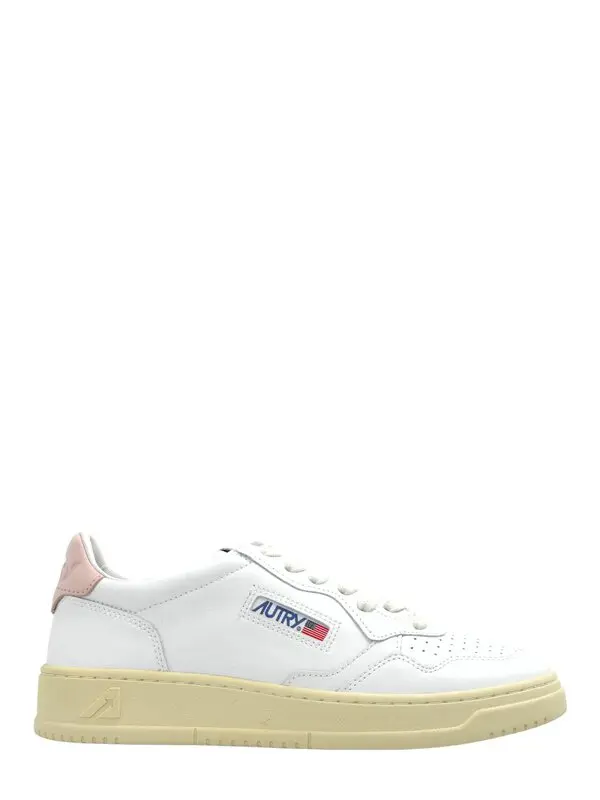 AUTRY Medalist Low Leather Sneakers - White