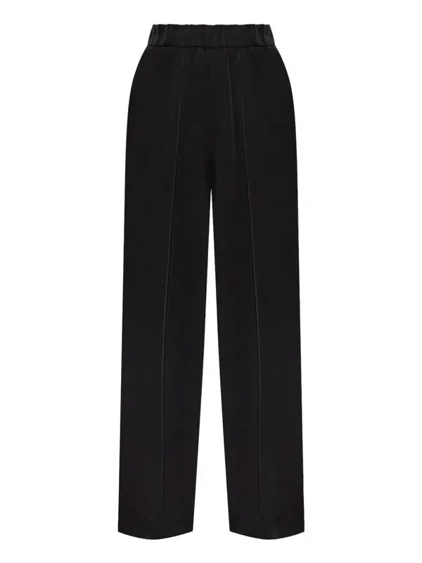 JIL SANDER Pleated Trousers - Black