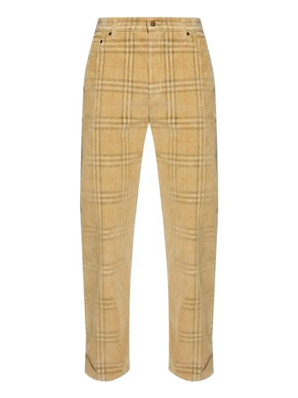 Burberry Corduroy "fred" Trousers - Beige