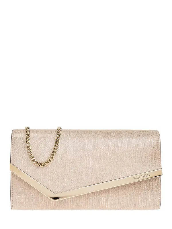 JIMMY CHOO Emmie Clutch - Gold