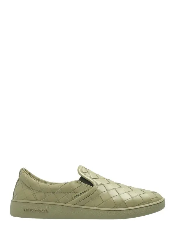 Bottega Veneta Sawyer Quilted Leather Slip-ons - Green