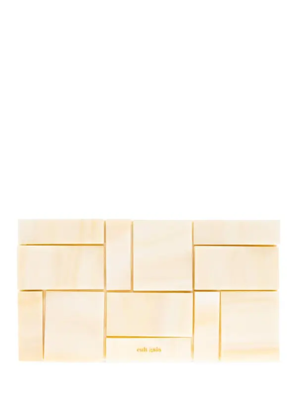 Cult Gaia Galleria Clutch - Cream