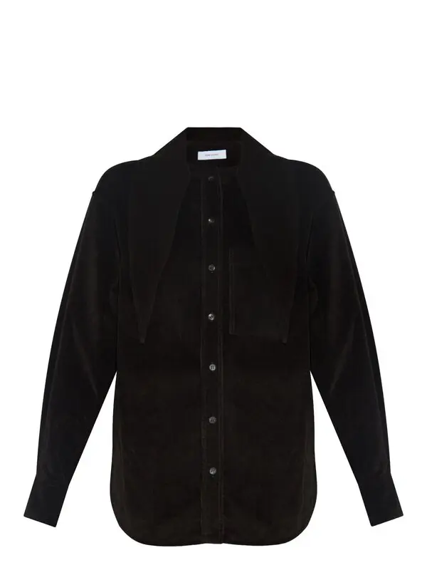 FERRAGAMO Corduroy Shirt - Brown