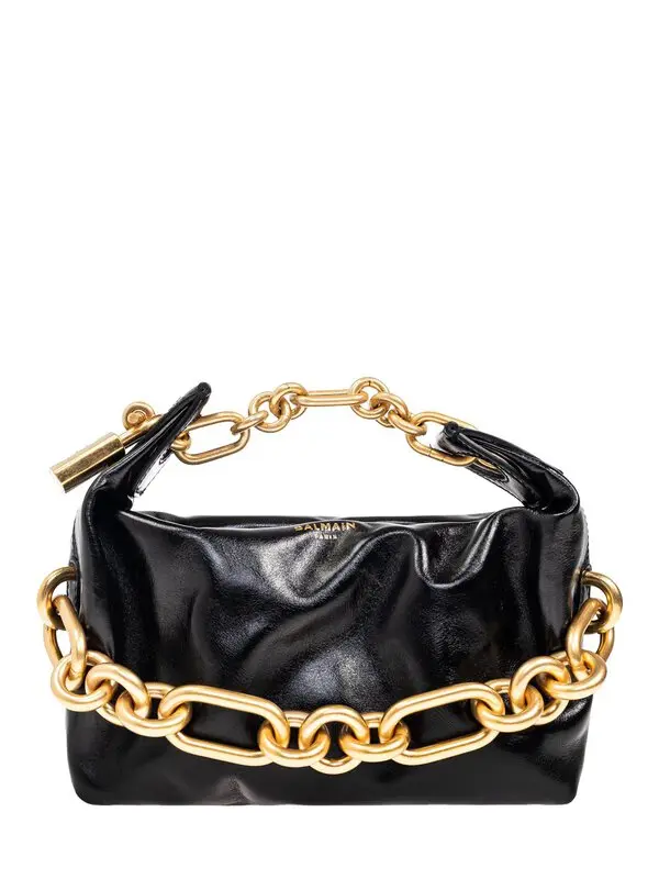 Balmain Sync Mini Handbag - Black