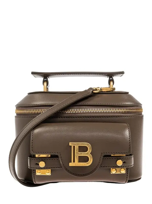 Balmain Leather Handbag - Green
