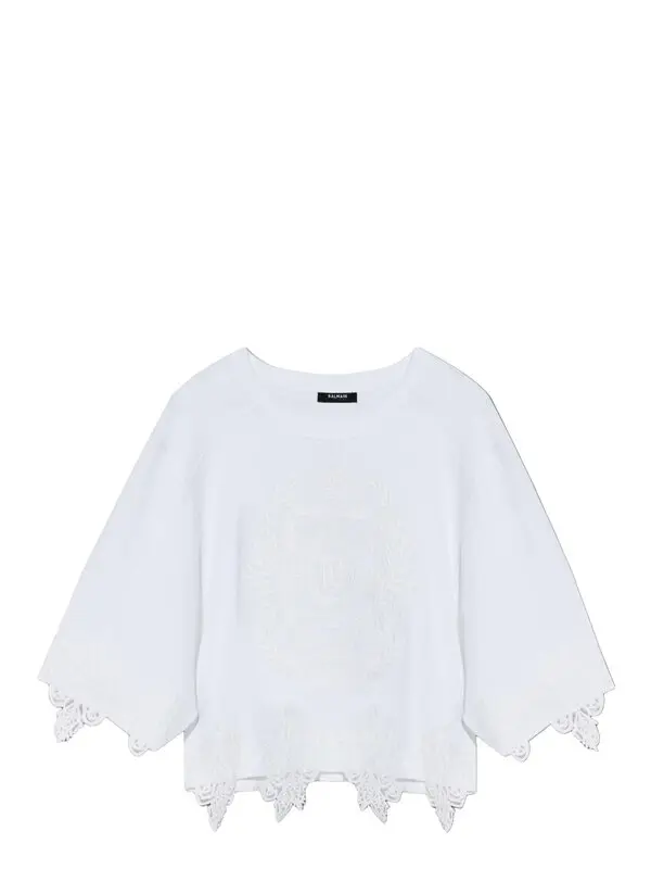 Balmain Oversize Top - White
