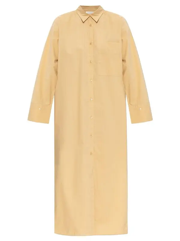 BY MALENE BIRGER Perros Shirt Dress - Beige