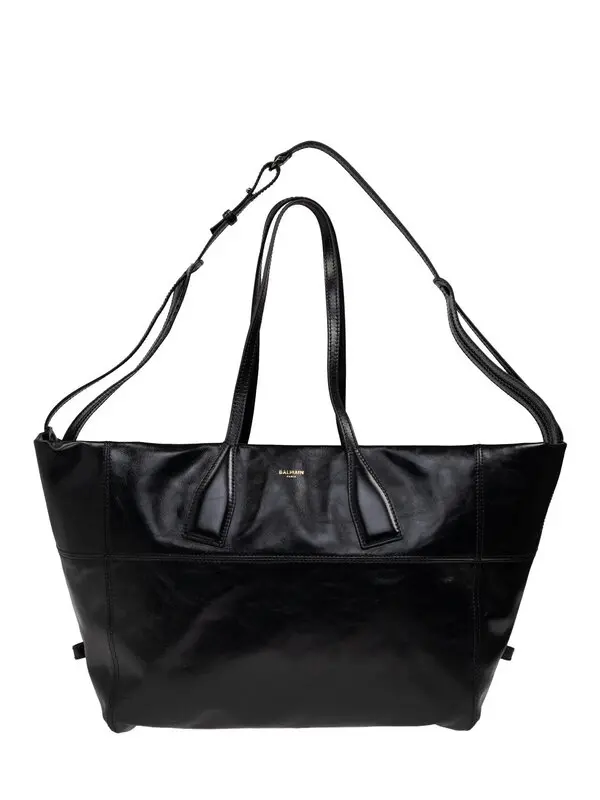 Balmain Shopper Bag - Black