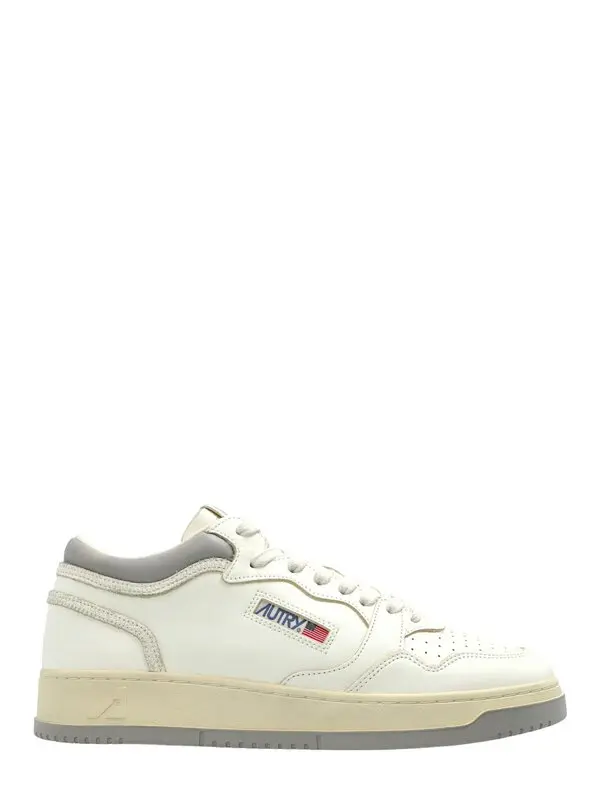 AUTRY Med.-way Mid Sneakers - Cream
