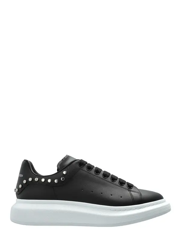 Alexander McQueen Studded Low-top Sneakers - Black