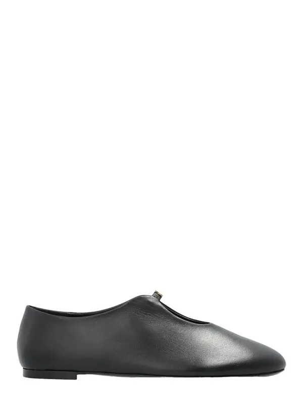 Givenchy Leather Ballet Flats - Black