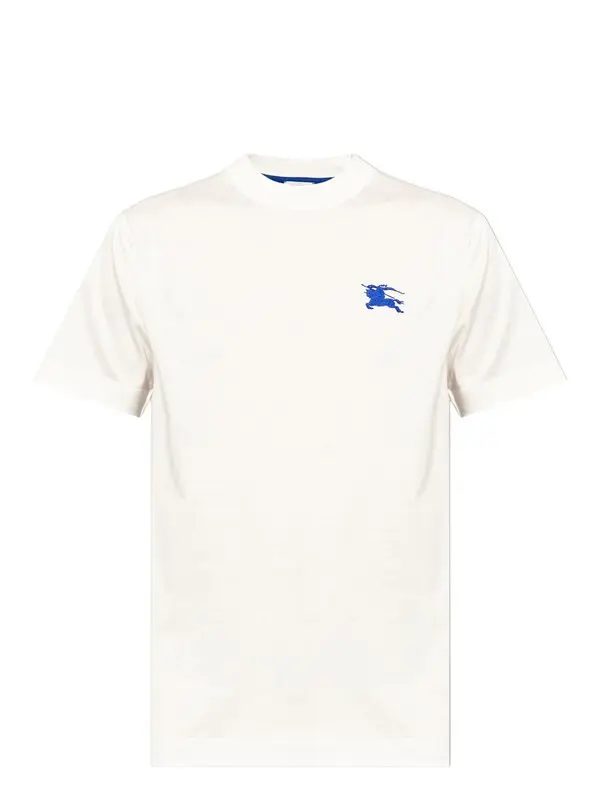 Burberry T-shirt With Logo - White