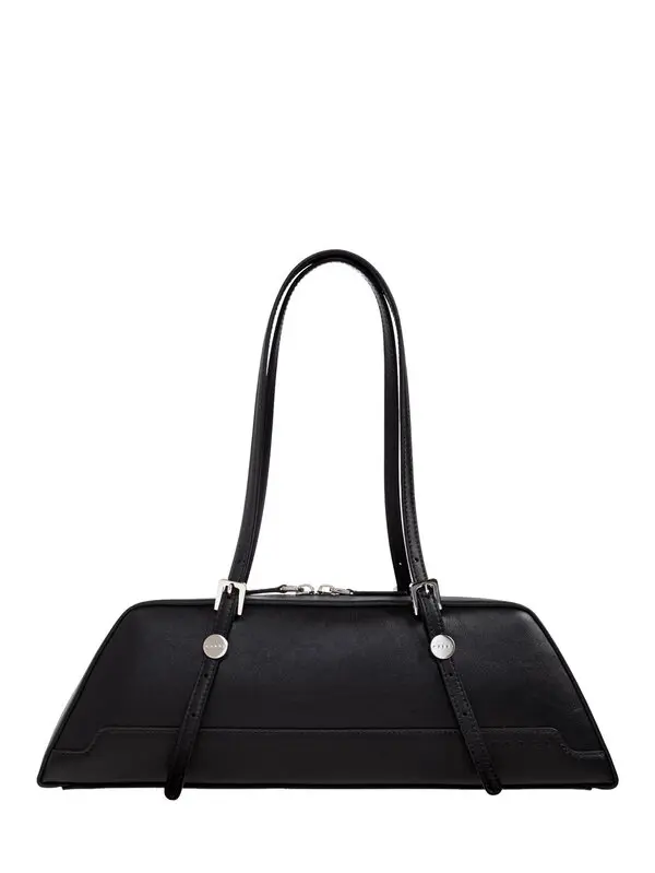 Marni Trapezoidal Shoulder Bag - Black