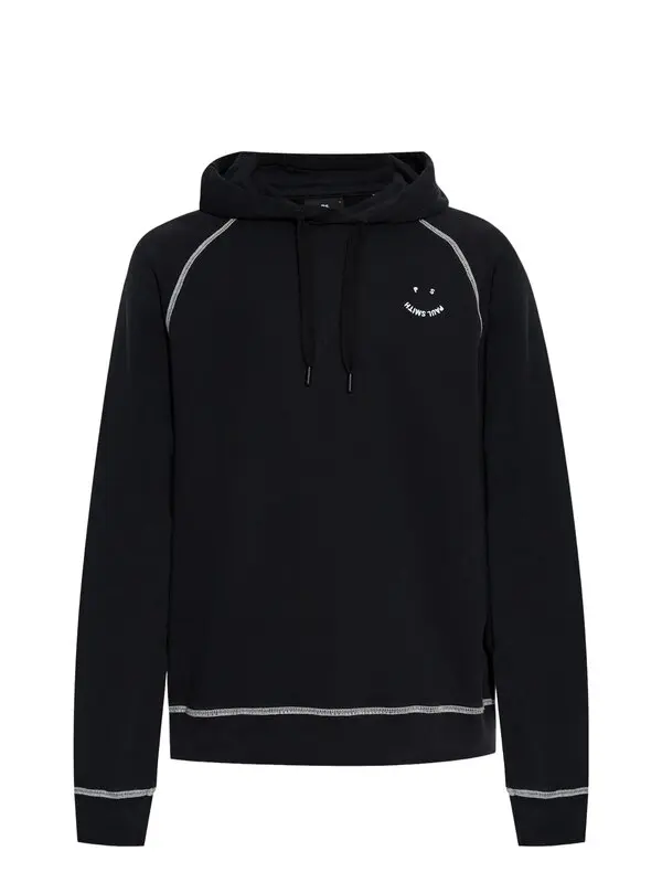 Paul Smith Hooded Sweatshirt - Black