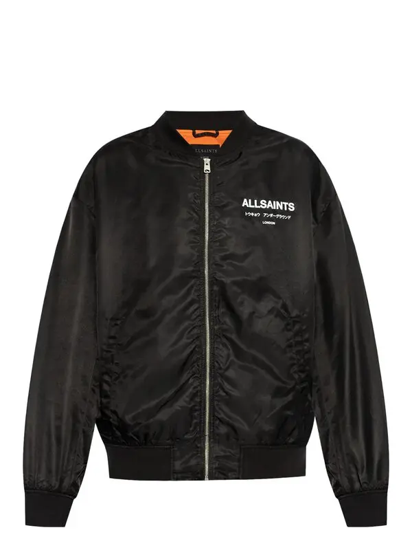 ALLSAINTS Underground Bomber Jacket - Black