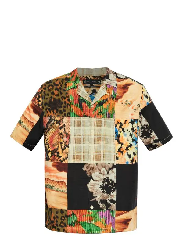 ALLSAINTS Patterned Shirt Patche - Multicolour