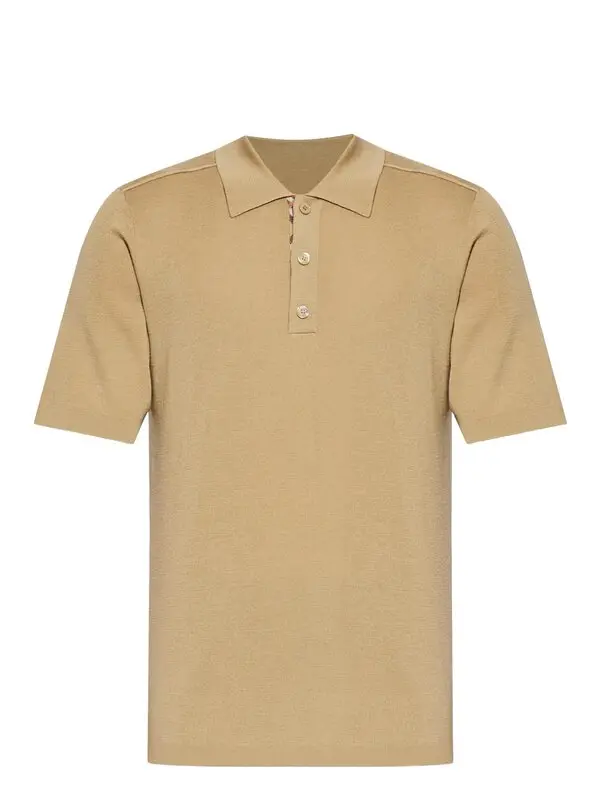Burberry Wool Polo - Beige