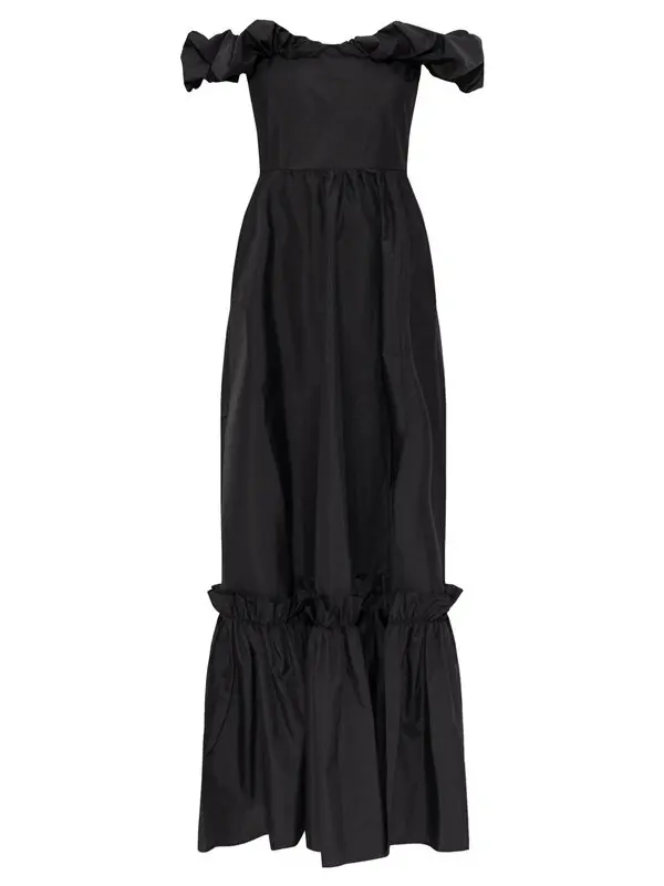 LoveShackFancy Ferra Dress - Black
