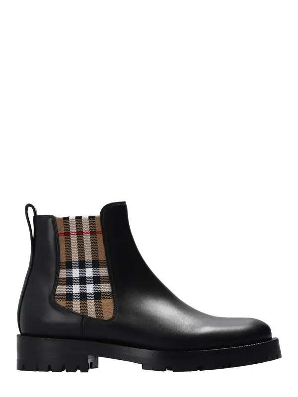 Burberry Allostock Chelsea Boots - Black