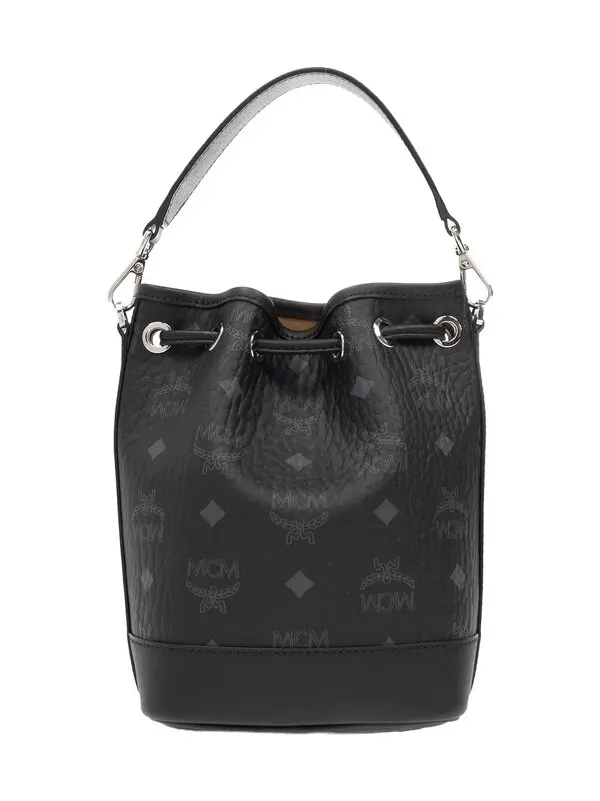 Mcm Dessau Bucket Bag - Black