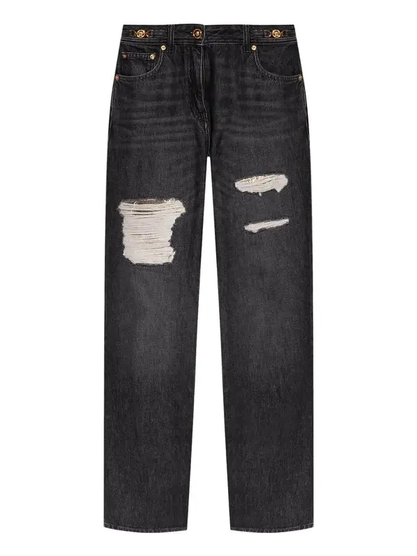 Versace Straight-leg Jeans - Grey