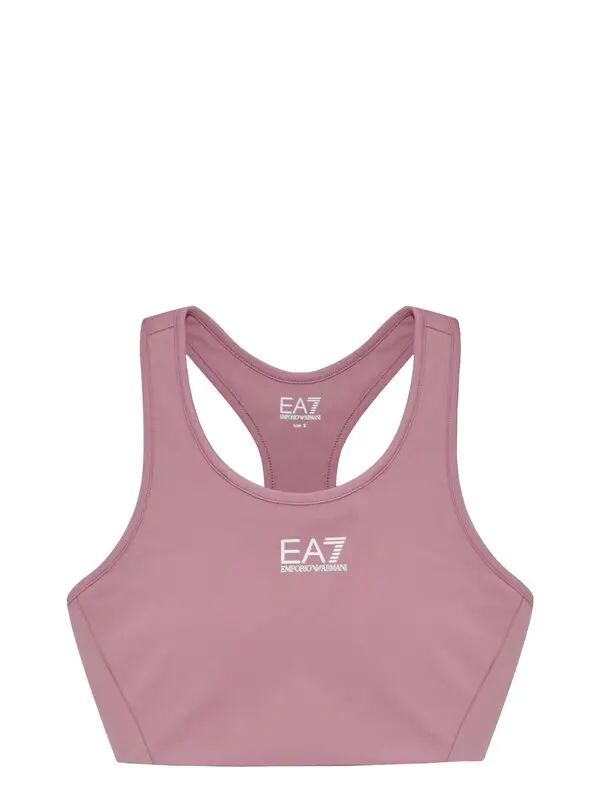 Emporio Armani Short Training Top - Pink
