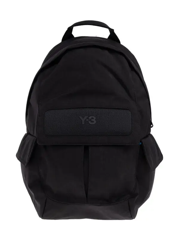 Y3 Logo Backpack - Black