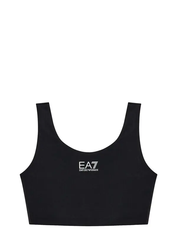 Emporio Armani Short Training Top - Black