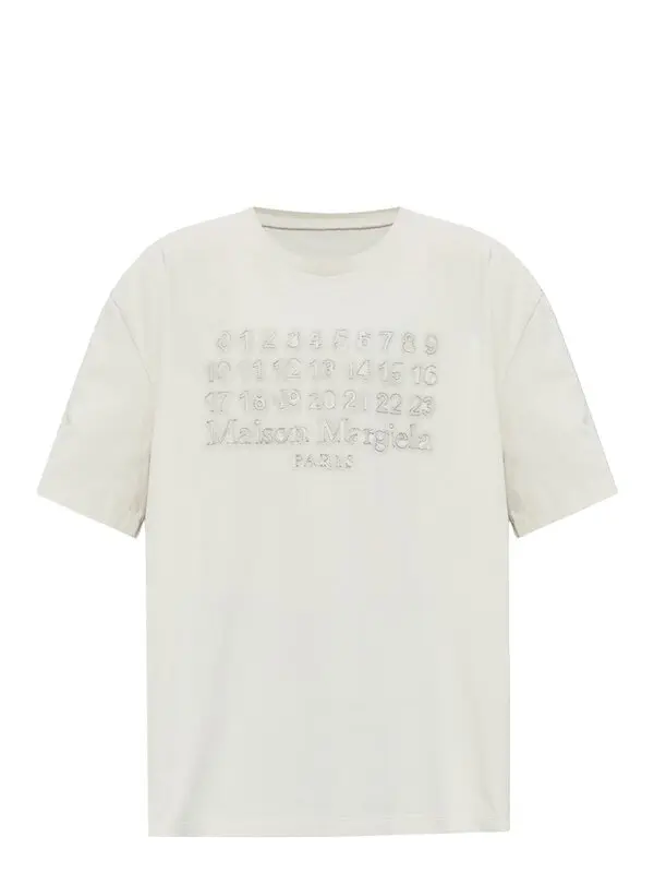 MAISON MARGIELA T-shirt With Logo - Grey