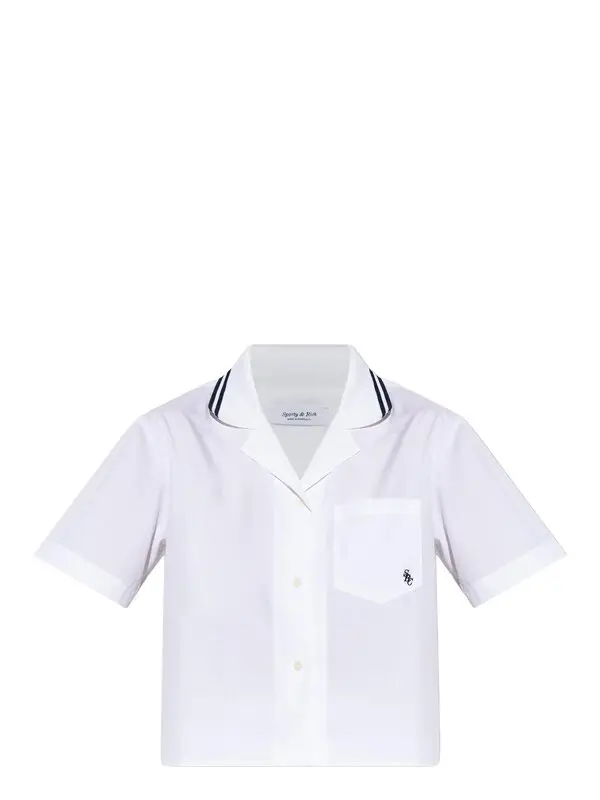 SPORTY & RICH Pocket Shirt - White