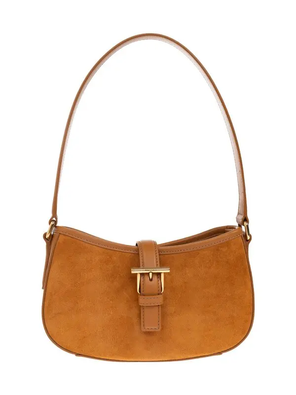 Alexander McQueen T-bar Mini Shoulder Bag - Brown