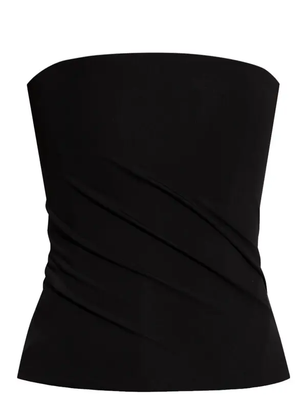Versace Off-shoulder Top - Black