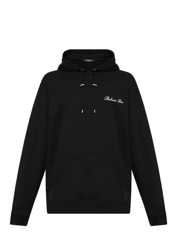 Balmain Sweatshirt With Logo - Black