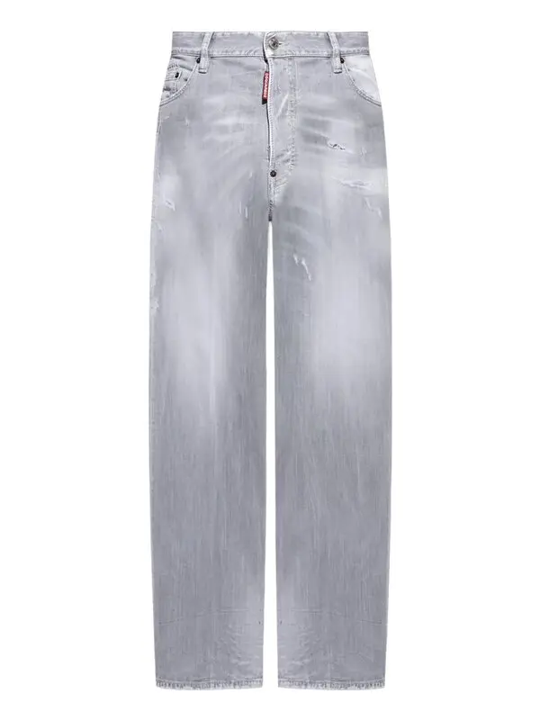 Dsquared2 Loose Fit Bootcut Jeans - Grey