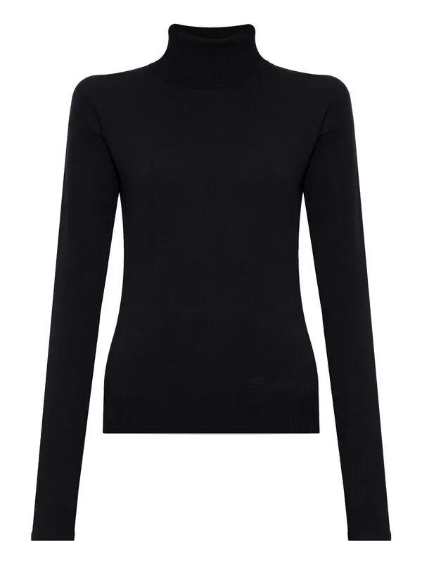Dsquared2 Logo Turtleneck - Black