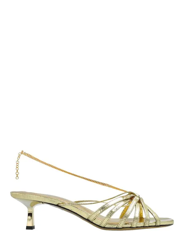 GOLDEN GOOSE Heeled Sandals - Gold