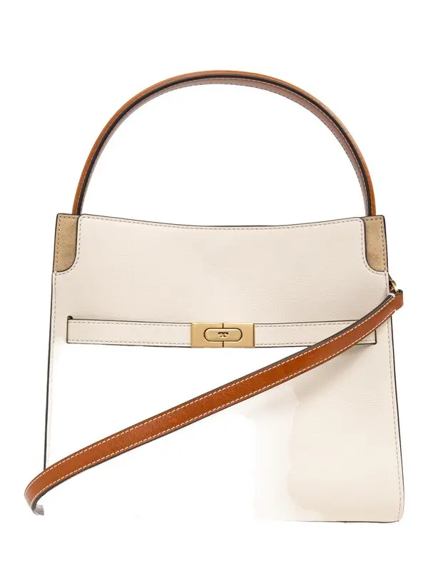 Tory Burch Lee Radziwill Small Shoulder Bag - Cream