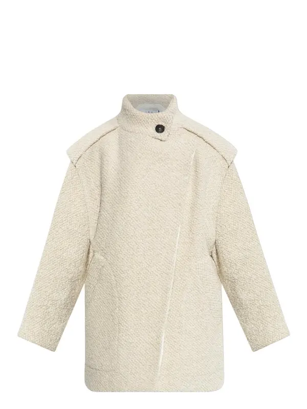 IRO PARIS Pavina Boucle Coat - Cream