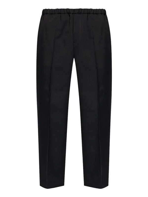 JIL SANDER Pocketed Trousers - Navy Blue