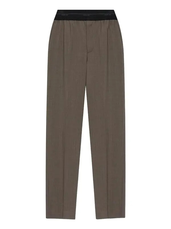 Helmut Lang Wool Trousers - Grey